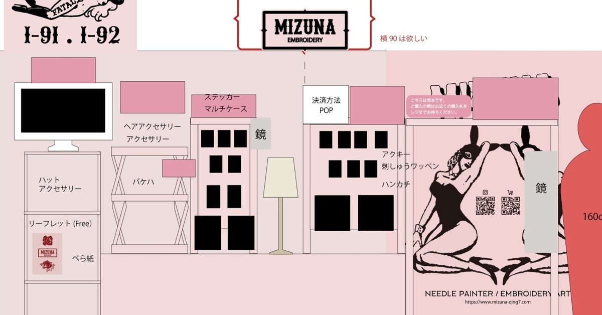 初めてのデザフェス出展、リアルな感想と準備のすべて（備忘録）｜ ️‍🔥MIZUNA ️‍🔥