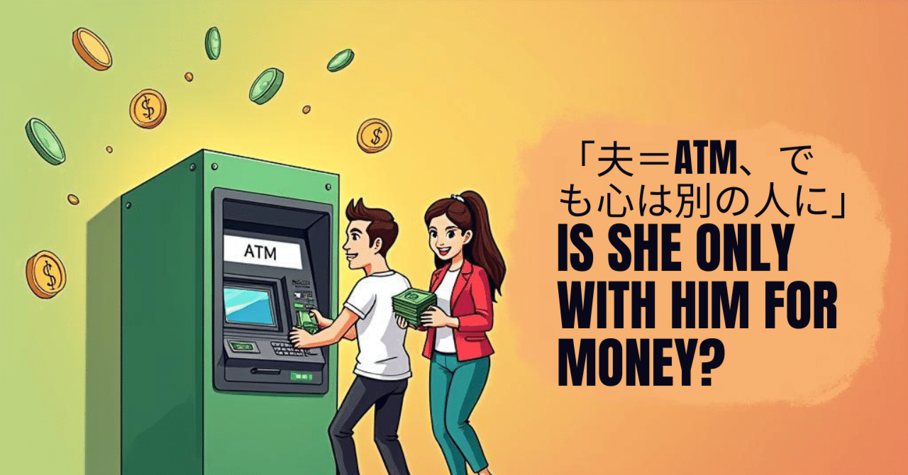「夫＝ATM、でも心は別の人に」｜selffullness.tokyo