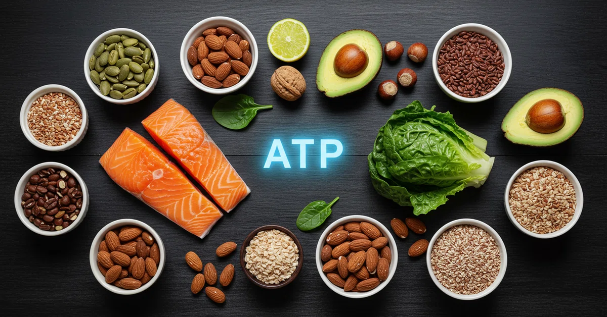ATP濃度を上げる10の食べ物～エネルギー代謝を促進｜リンパケアサークルゆるふわ