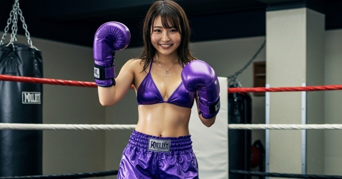 Purple (紫女子ボクサー)｜Q-MiMi