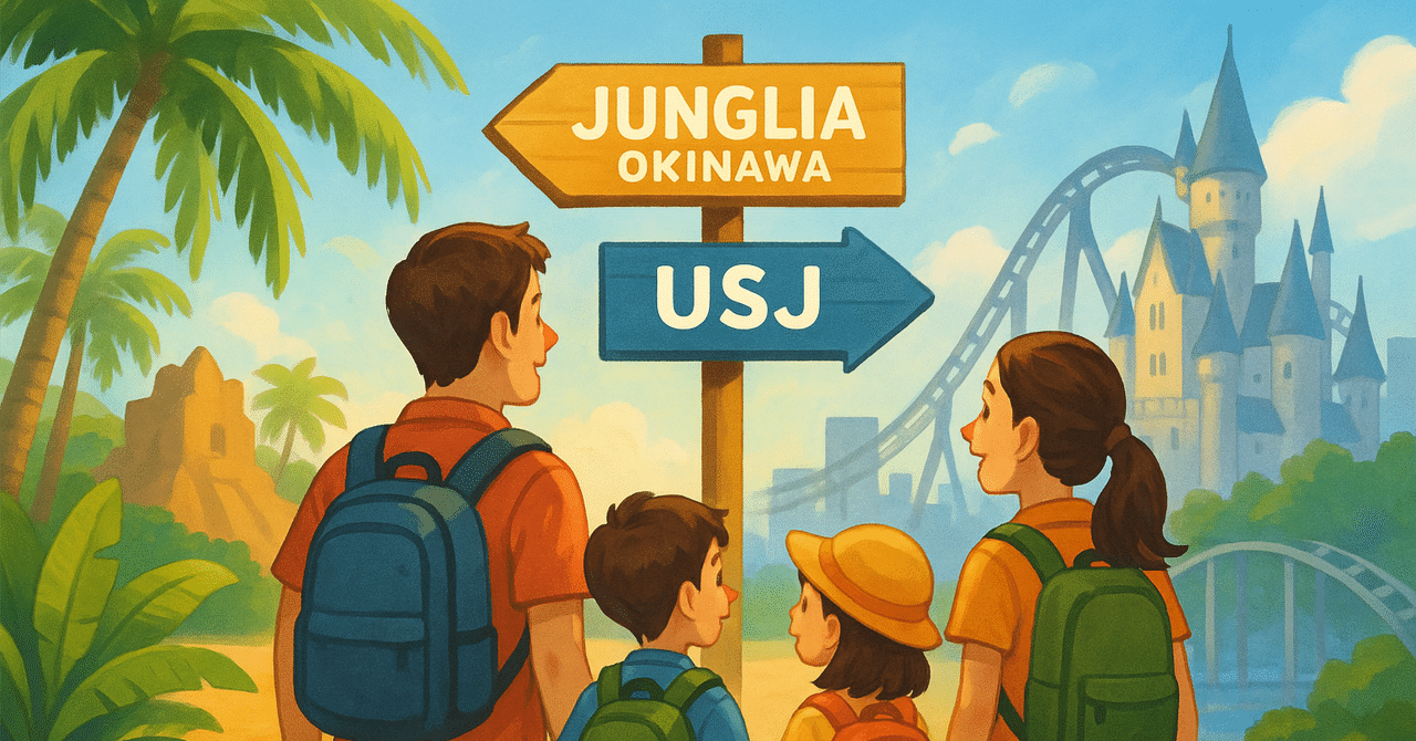 🎡🌴【完全保存版】ジャングリア沖縄 vs USJ 持ち込みルール徹底比較ガイド｜Dr. ユタイGPT