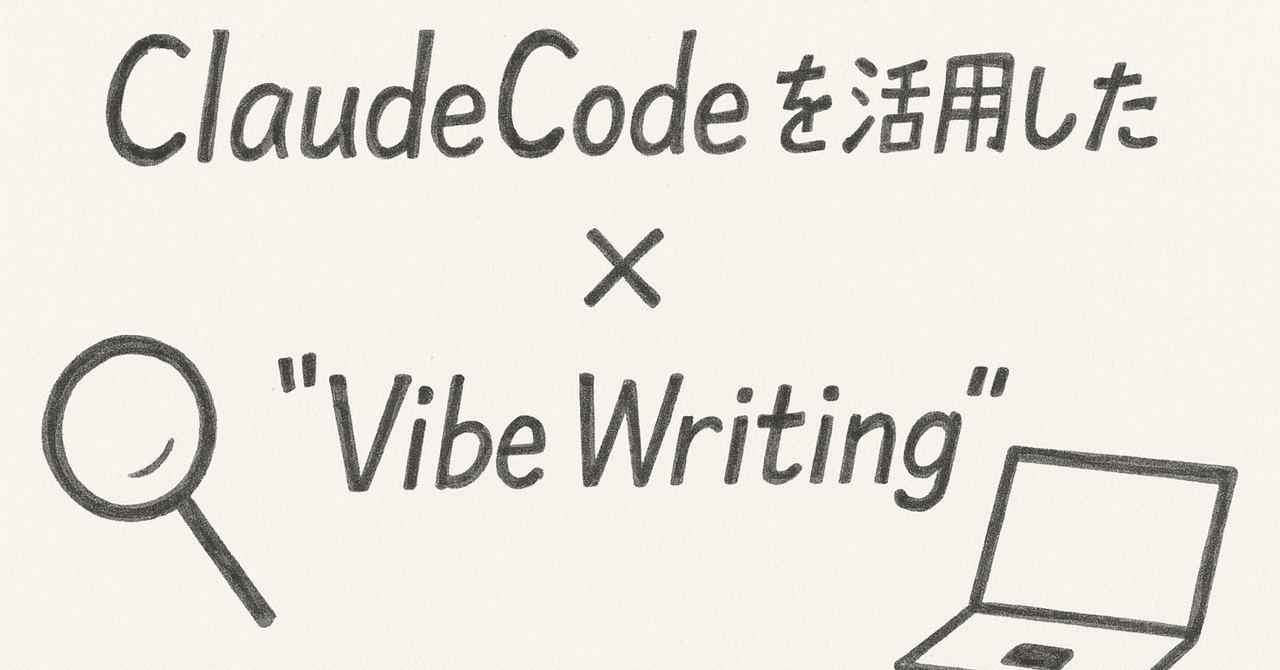 ClaudeCodeを活用した"Vibe Writing"｜bloom_tech_blog