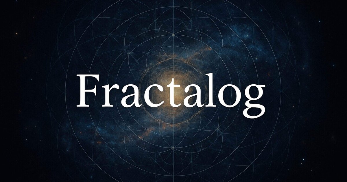 Fractalog No.08｜Schumann Resonance and Fractal Vision｜林英明