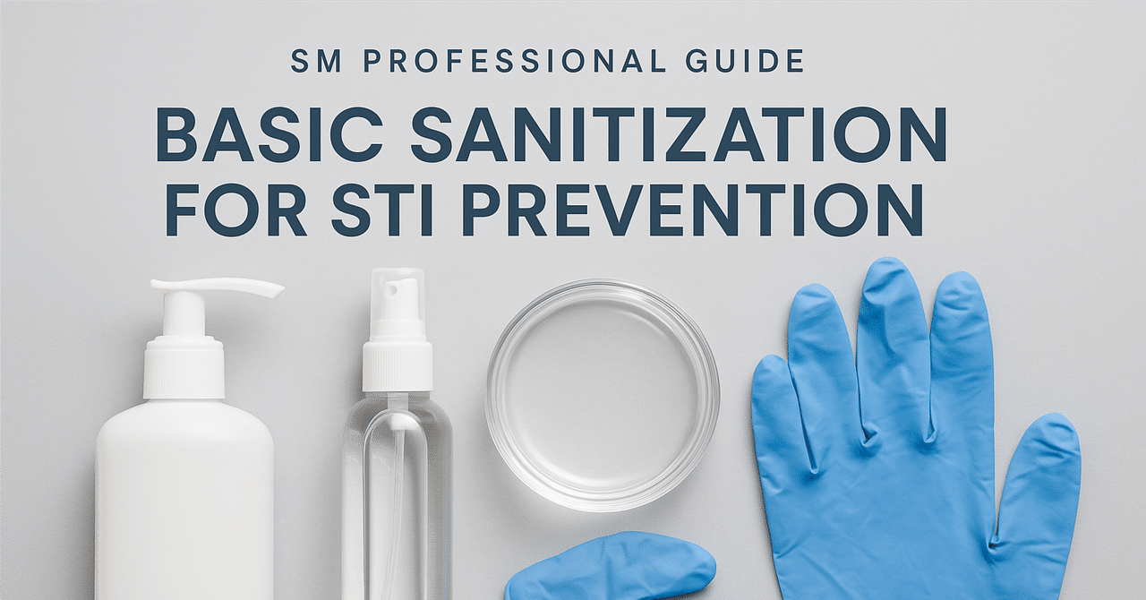 第3回｜性感染症対策と道具の衛生管理（基礎編）｜Aoyama Natsuki