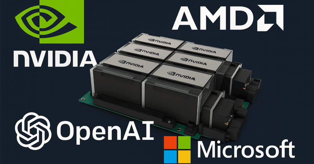 OpenAIとMicrosoft、100万GPU計画の内側——NVIDIA/AMD/Trilliumの現在地｜Zun-Beho