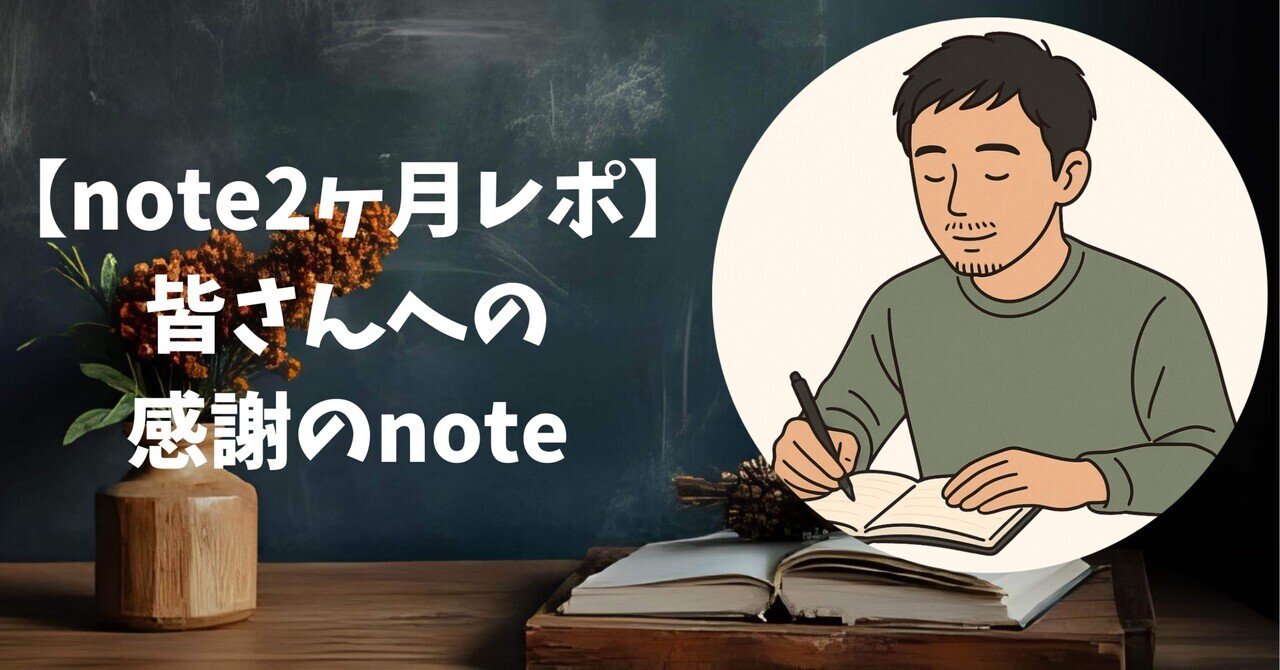 【note2ヶ月レポ】| 1,770view、785スキ、410フォロワー|皆さんへのお礼｜sho@1日15分のサイマナ戦略note.