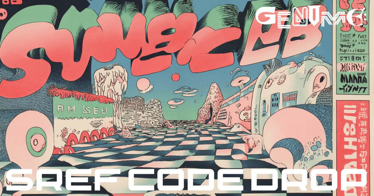 GENOME:SREF CODE DROP 076｜LUCY👻🌟🌈