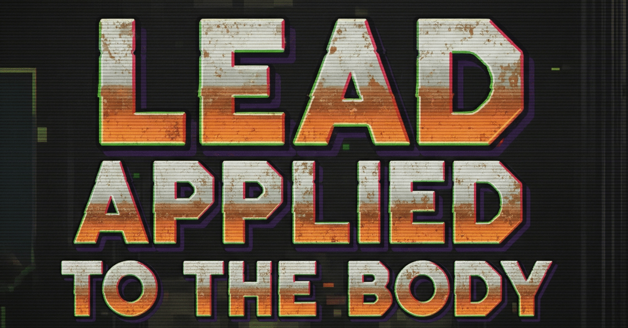 体に塗る鉛｜TWLV32