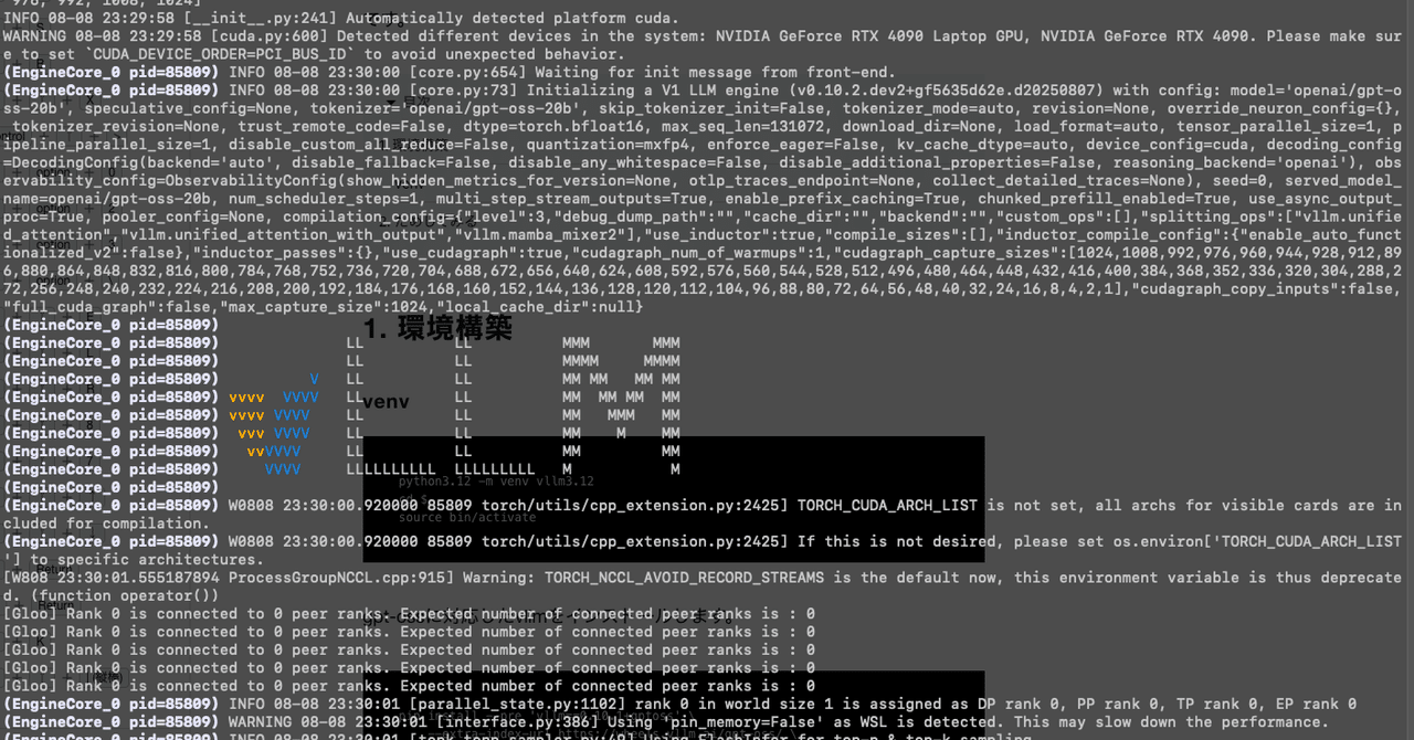 WSL2でgpt-oss-20BをvLLMで試してみる｜noguchi-shoji