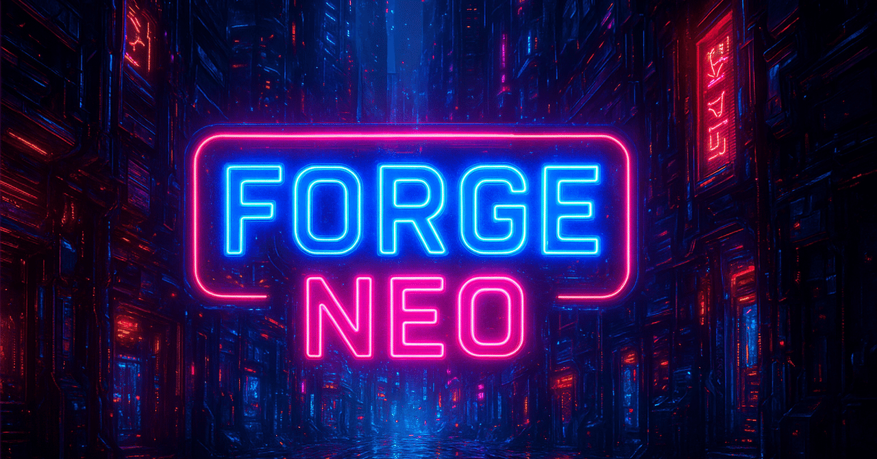 StableDiffusion Web UI Forge - Classic と Forge - Neo を導入してみた【Stability Matrix 不使用、uv使用】｜憲明冶(のりめいや)