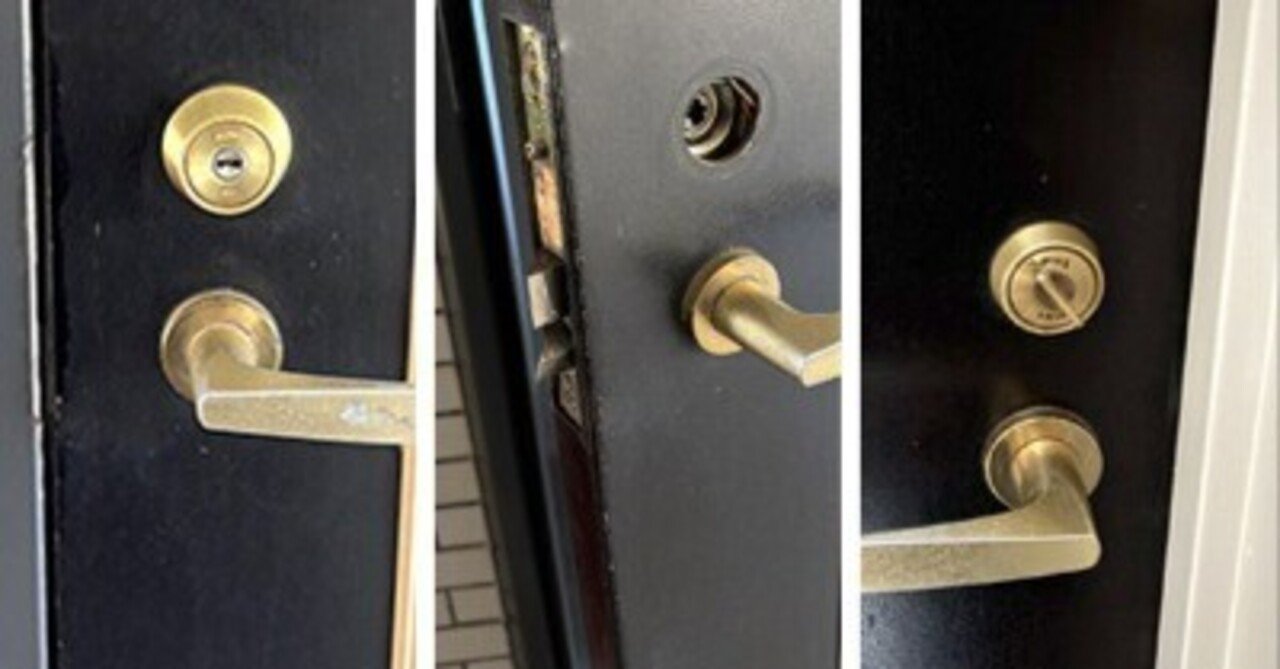 GOALの「V-18」からMIWAの「ALQ」へシリンダー交換｜鍵屋 キー助®🔑口コミ・評判を掲載中｜鍵交換・取付・開錠・電子錠・ドアノブ交換・ドアクローザー交換他