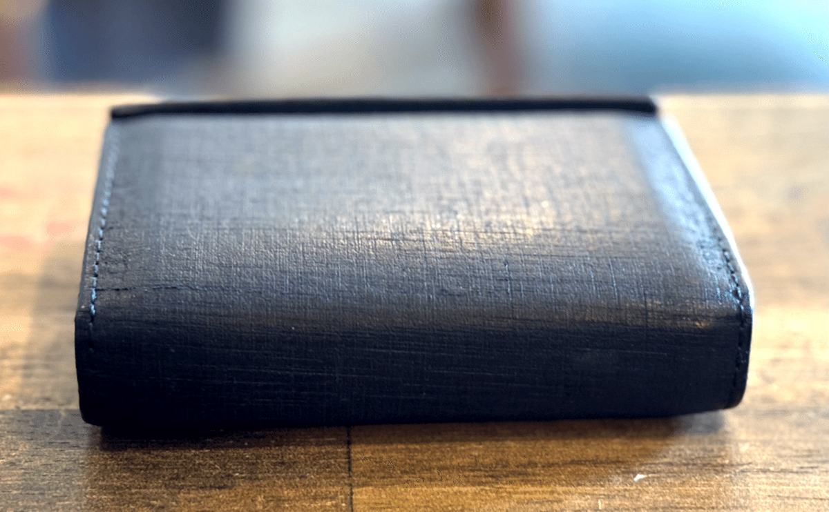 エムピウ ミッレフォッリエ2 P25 クアドレッティ ネイビーの経年変化｜半年エイジング実例｜b.s.collect from Tsune