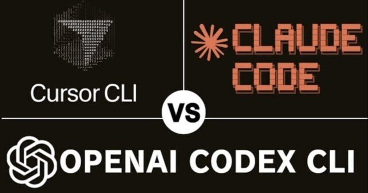 CLIコーディングAI比較分析レポート：Claude Code・Codex CLI・Cursor CLI｜sutoh