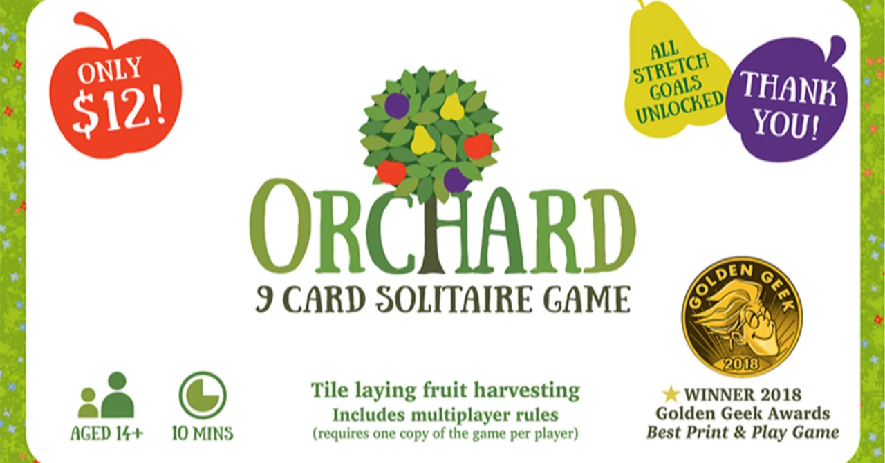 Orchard: A 9 card solitaire game 和訳｜gelmanjp