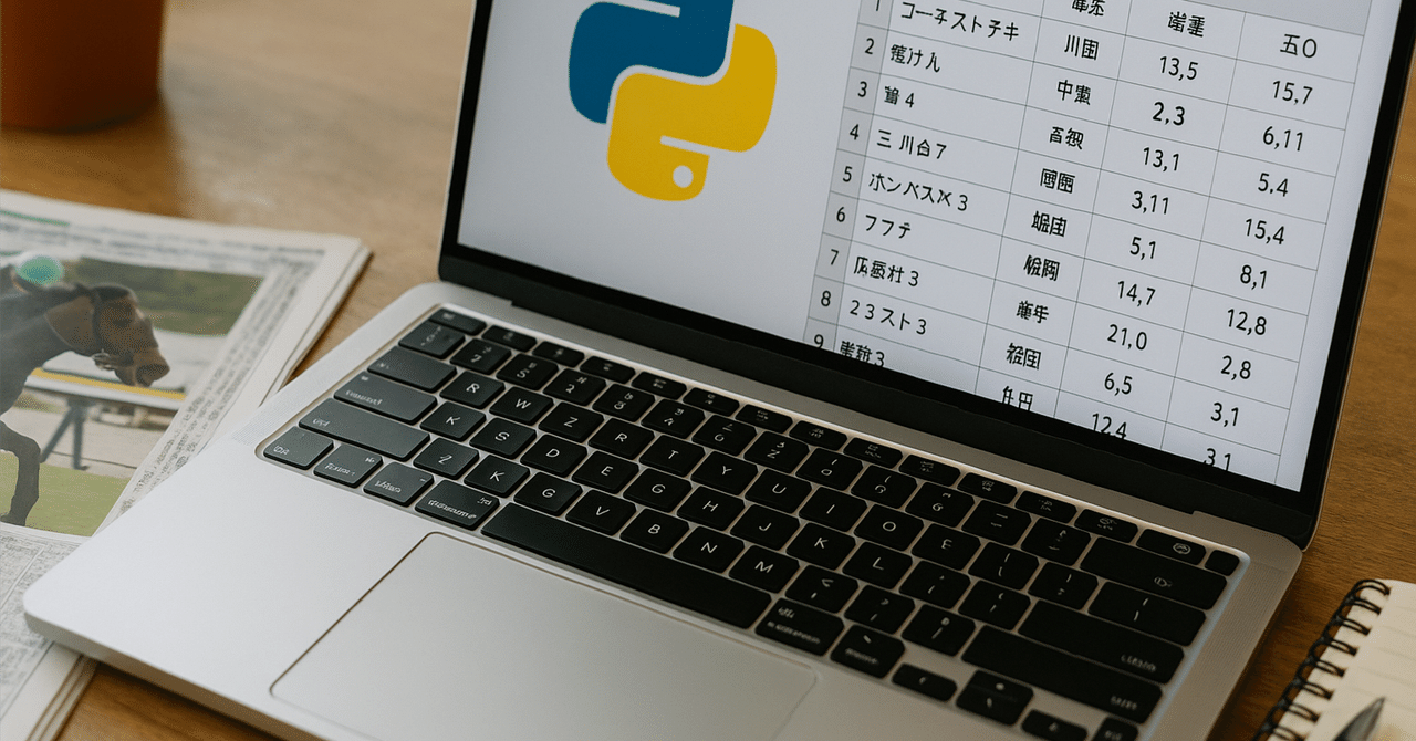 初心者向け：Pythonで競馬データを取得する方法｜のましき/記事ご購入で感謝のフォロー