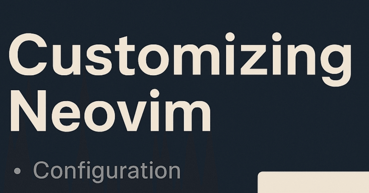 VSCode + Neovim + IM Switch + Markdown執筆向け設定ガイド｜momo