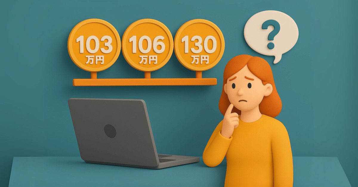 【フリーランスも必見】年収の壁「103・106・130万円」の最新制度は、働き方にどう影響する？｜満足度向上研究所