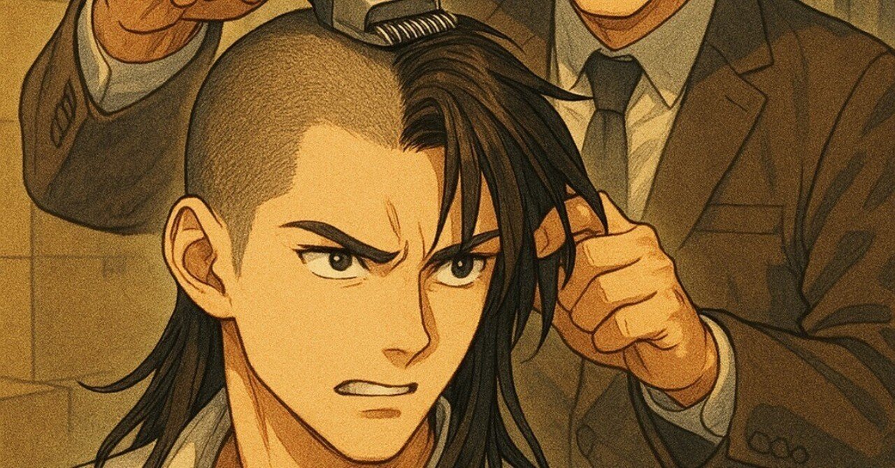 強制断髪「閉ざされた部屋で」｜BBBJJJ