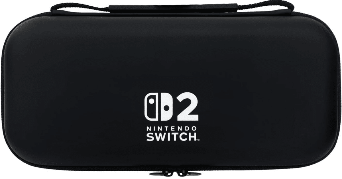 【任天堂公式ライセンス商品】ニンテンドースイッチ2専用 EVAポーチ（ブラック）｜ぱにっく