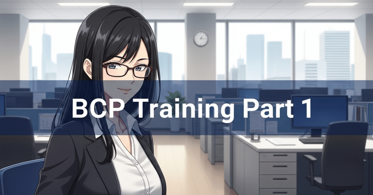 第1回：BCPの基本理解と必要性｜秋月冬陽