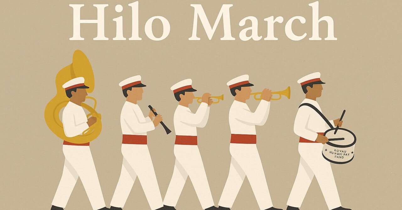 《和訳＆解説》Hilo March（ヒロ・マーチ）｜ハワイ語の歌詞と意味【ヒロの風と花に寄せて】｜Pueoのゆるゆるフラnote