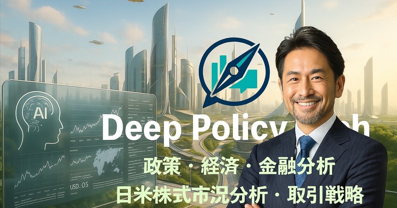 好調なGDP速報を受けて、日経平均は最高値更新‼️今後の対応はどうする？｜Deep Policy Tech
