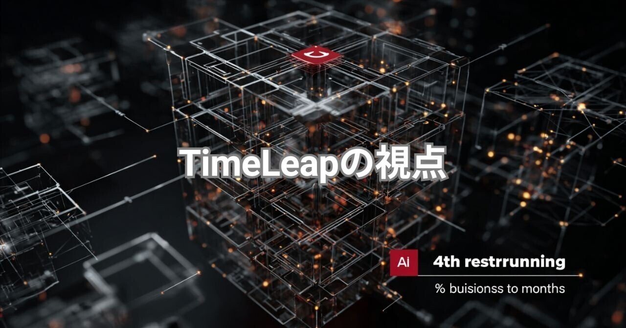 『TimeLeap』の視点：Metaが6カ月で4度目の組織再編 — 「記憶の未来」を巡る人的・戦略的競争の激化｜K.Nishiyama（TimeLeap構想開発者）