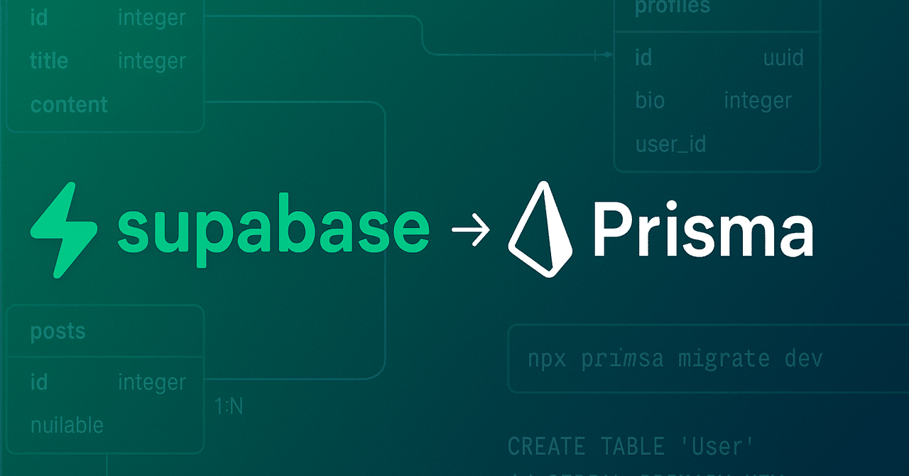 【Next.js】Next.js初心者が掲示板アプリ開発チャレンジday2〜SupabaseとPrisma連携で大苦戦〜｜Nobbyyy