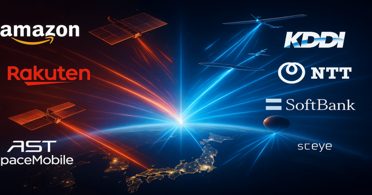 楽天とAmazonが日本の通信を壊す？KDDI・NTT・ソフトバンクは生き残れるのか｜reika1021 🎈