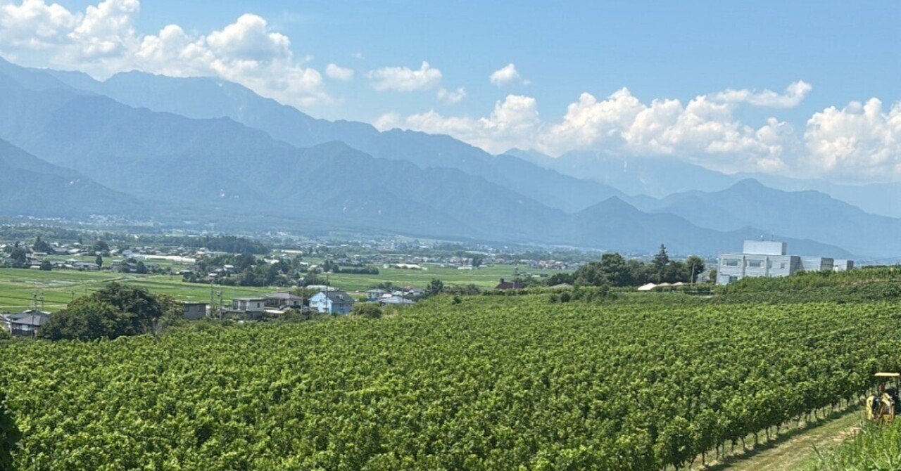 「北アルプスの麓から、香り立つ一杯を。」グランポレール安曇野池田ヴィンヤード(長野県北安曇野群)訪問記｜IMADEYA MAGAZINE