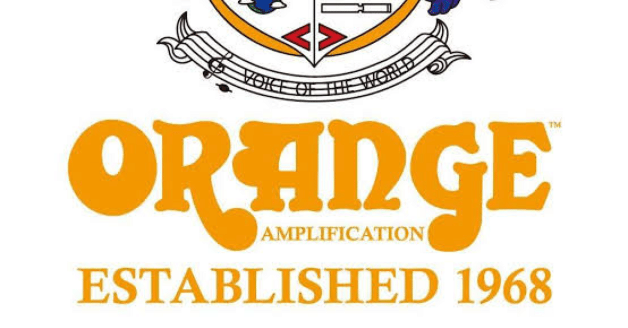 orange amp logo vector