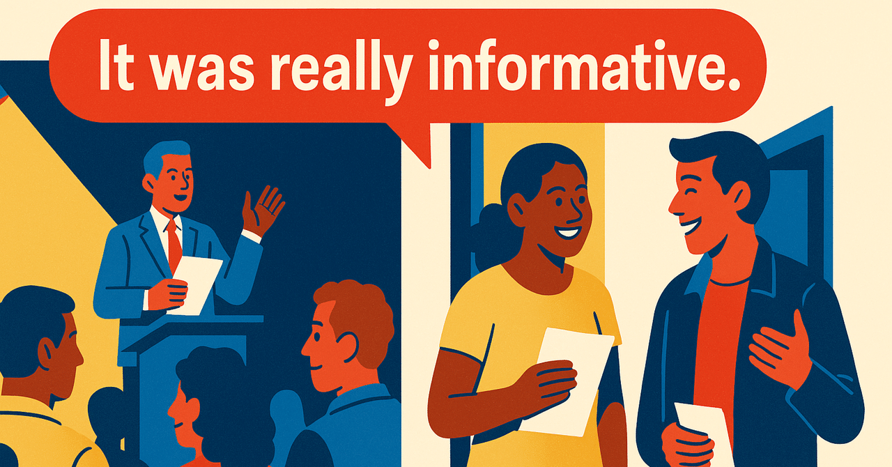 【2025/08/22】とても勉強になりました— “It was really informative.”-毎日英語ワンフレーズ｜Empire ...