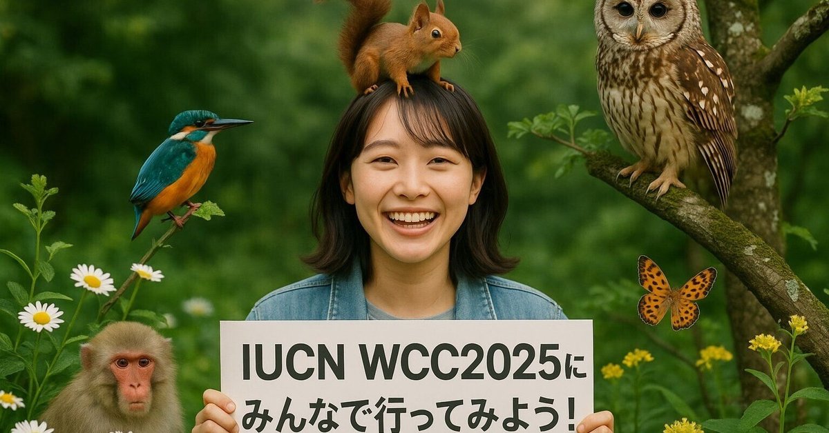 4年に一度の自然保全の祭典IUCN WCC2025(更新版)｜服部 徹（はっとり てつ）