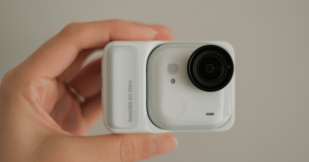高梨沙羅さん愛用】Insta360 GO Ultra 通常版 ホワイト ｜ ポケット