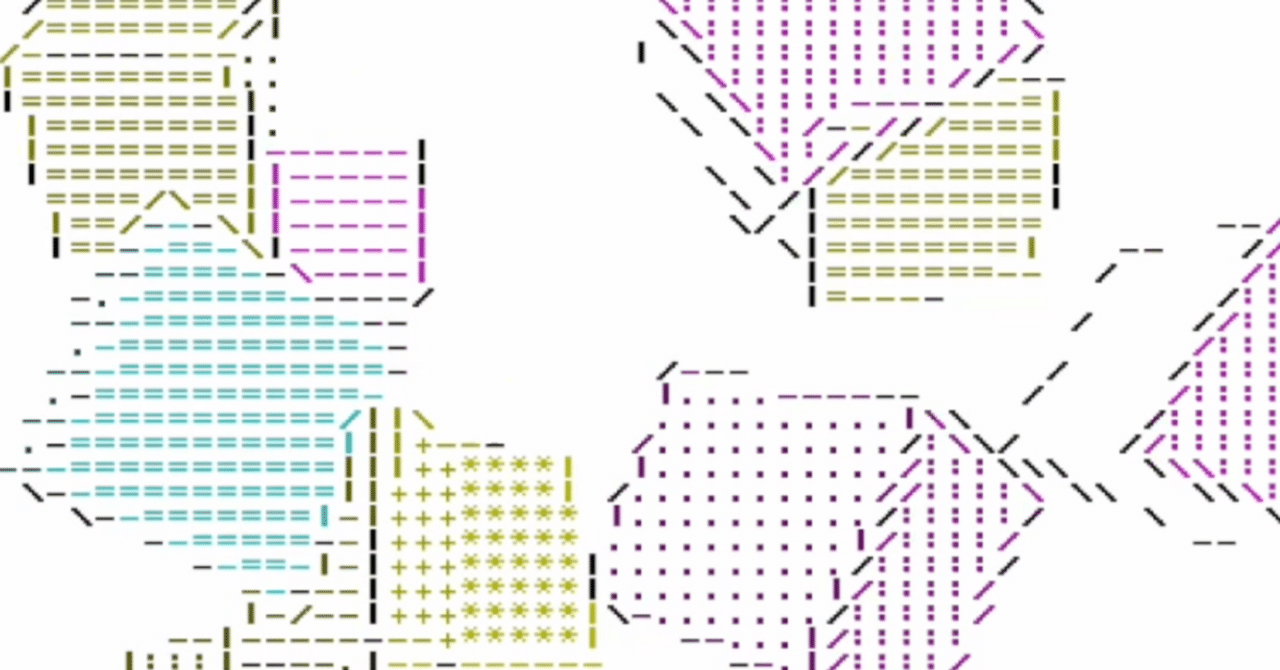 スケッチ「asciify 02」投稿しました｜reona396