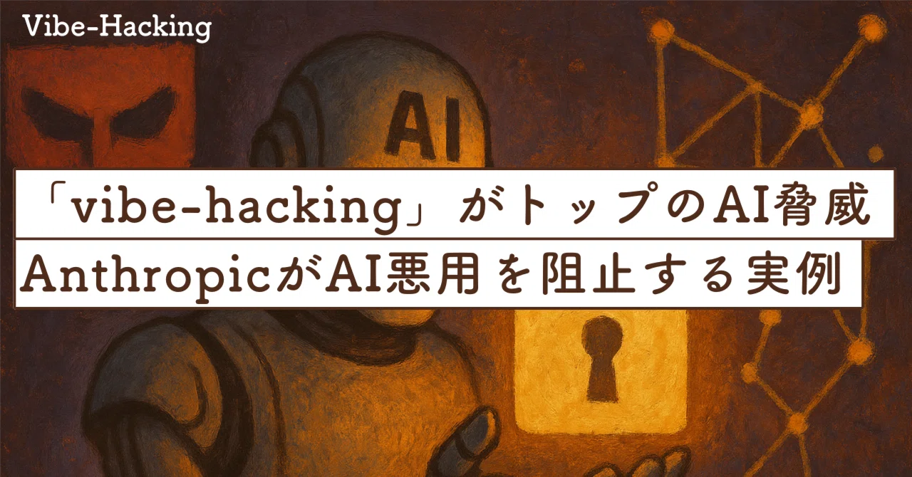 「vibe‑hacking」がトップのAI脅威に：AnthropicがAI悪用を阻止する実例報告｜SecondWave｜米国株・テックトレンド