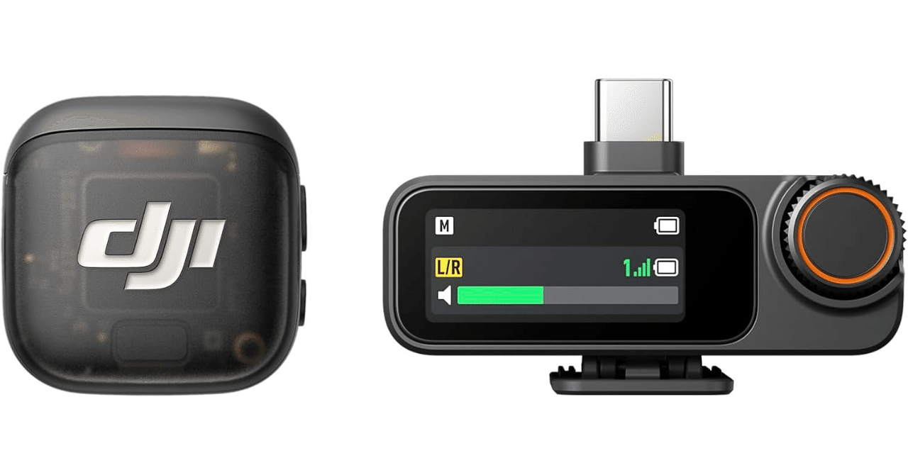 DJI Mic 3 1 TX 1 RX 超軽量ワイヤレスマイク｜GetGadgetGot