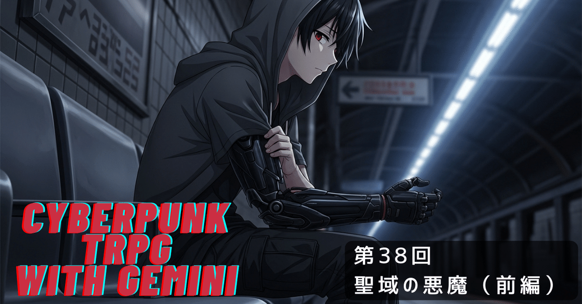 Cyberpunk TRPG with Gemini 第38回 聖域の悪魔（前編）｜ぶんきち