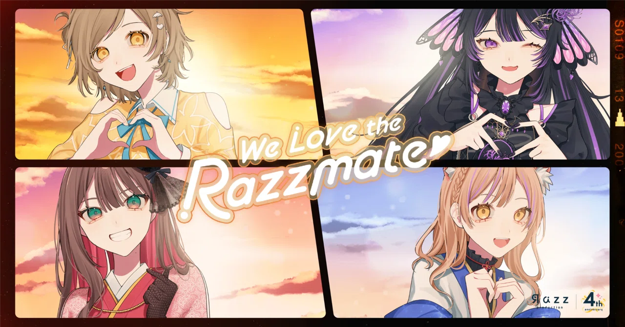 オリジナルソング第五弾「We Love the Razzmate」をリリースしました！｜Razzプロダクション公式