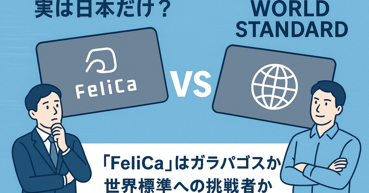 実は日本だけ？ 「FeliCa」はガラパゴスか、世界標準への挑戦者か？｜atari眞栄田嬢