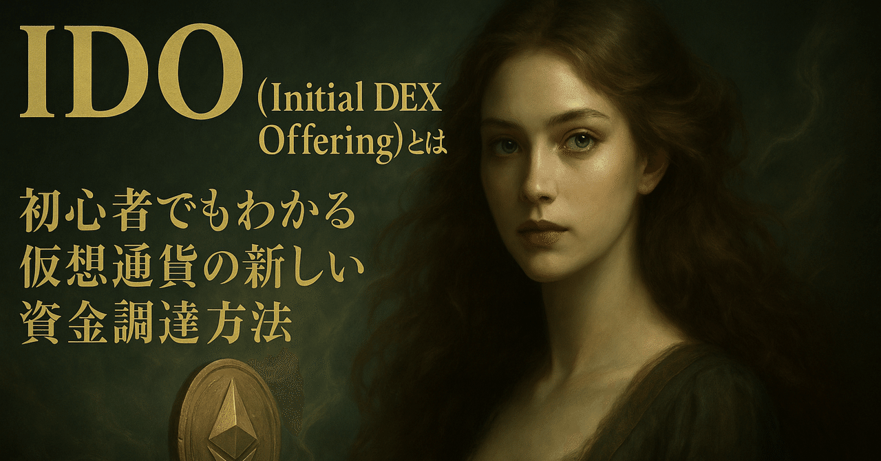 IDO（Initial DEX Offering）とは？初心者でもわかる仮想通貨の新しい資金調達方法｜muoisalt