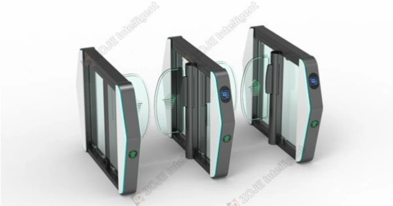ZOJE Optical Speed Gate Turnstile Model No. ZOJE-BST400｜zojetech｜note