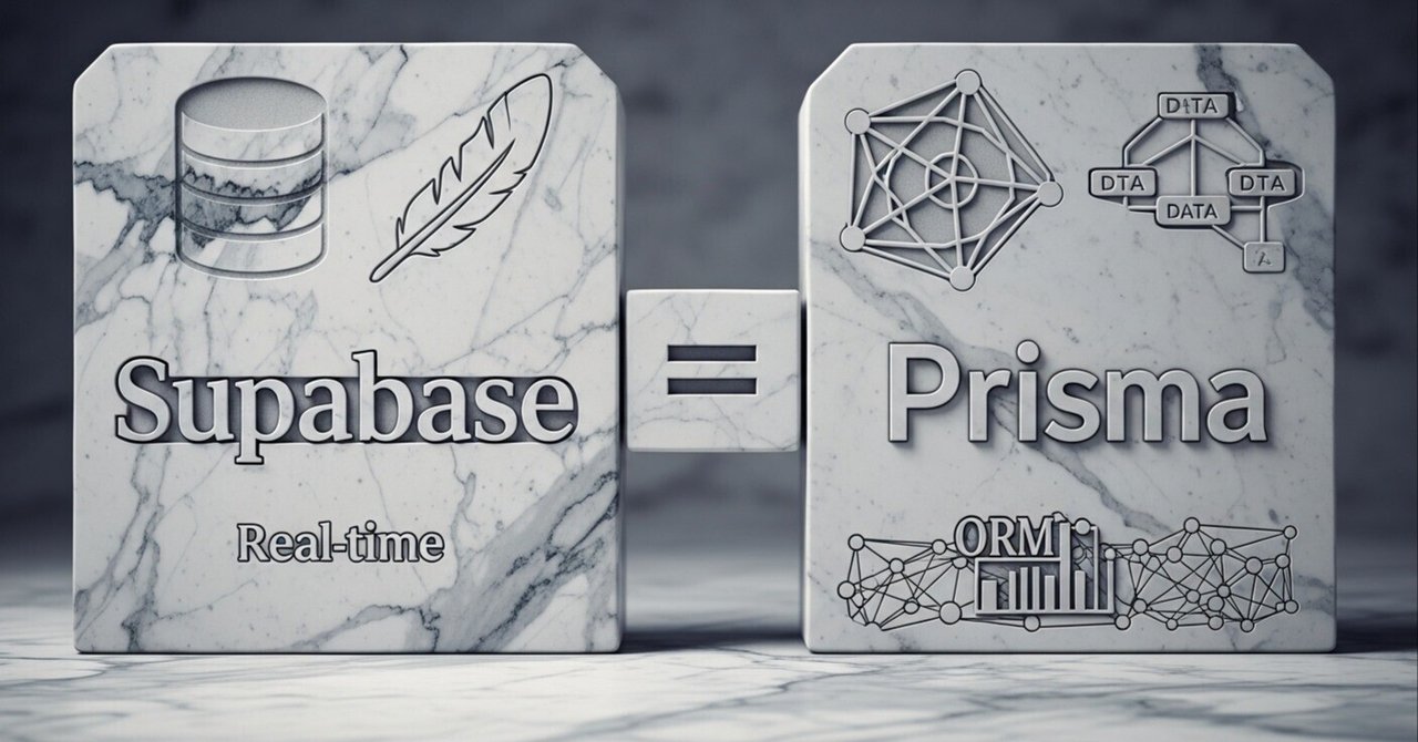PrismaとSupabase完全比較ガイド：それぞれの強みと使い分け方｜コジマ