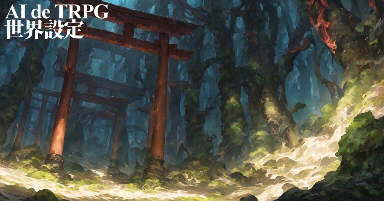AIでTRPG AI Player#02 世界設定｜HondaTT