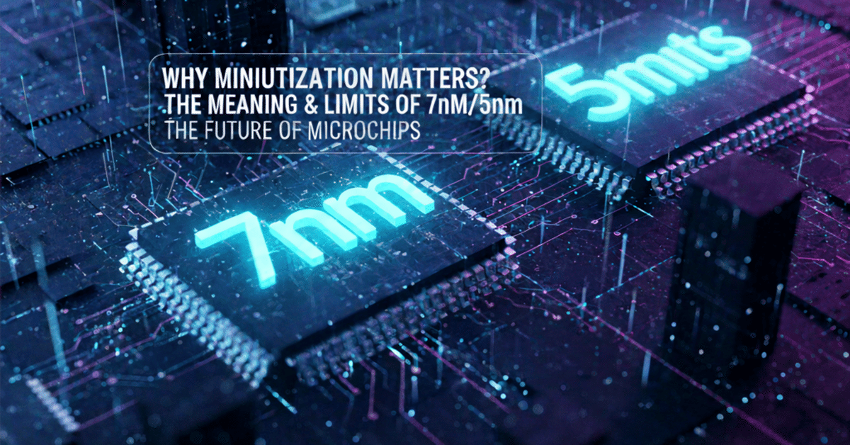4.なぜ微細化が重要？7nm/5nmの意味と限界｜Monari(モナリ)