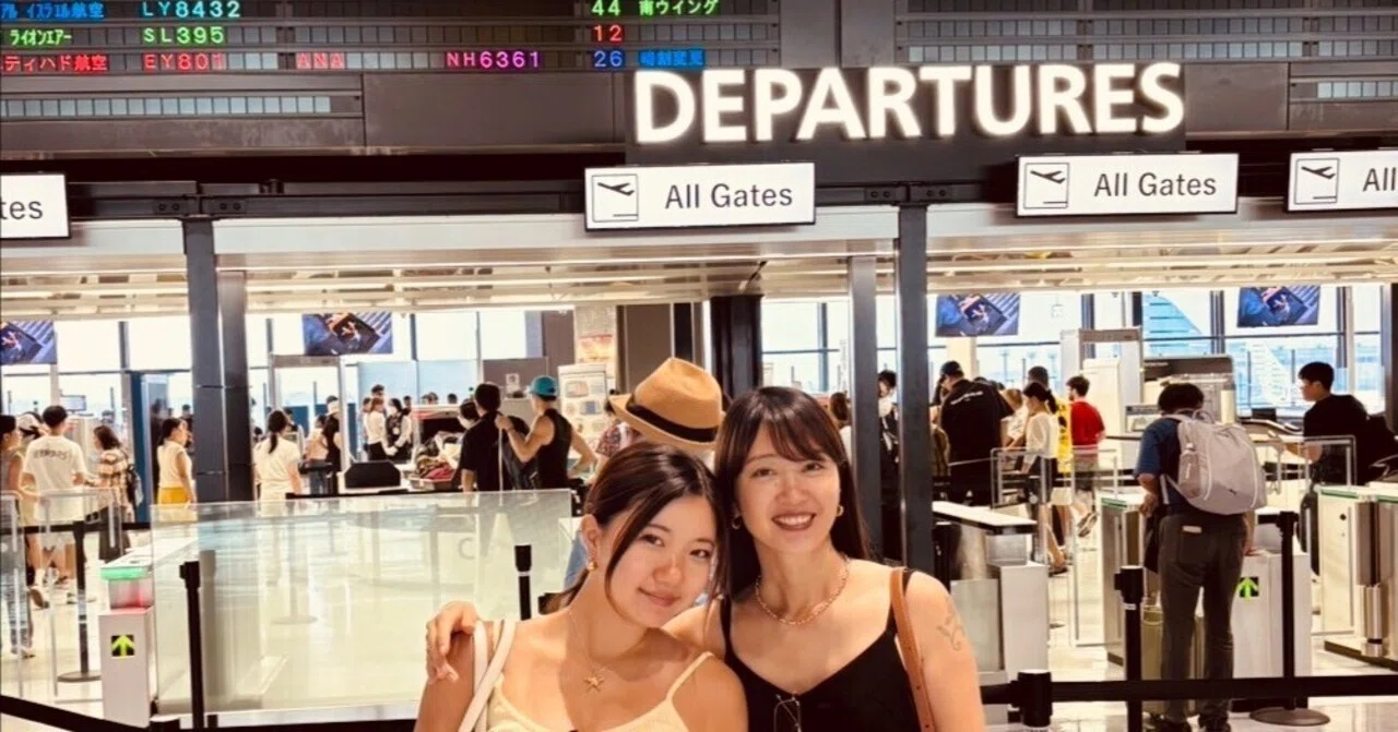 さよなら、またね！成田空港でのワンシーン｜masami