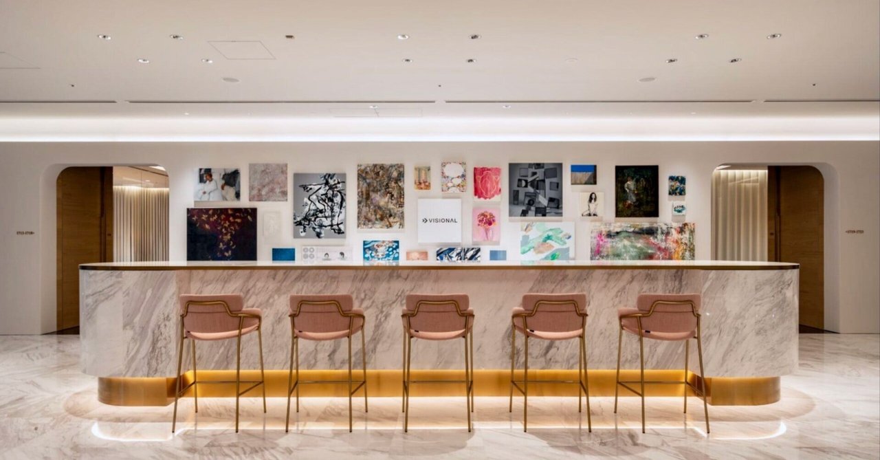 まるで美術館？ Visionalがオフィスにアートを飾る理由。｜All Visional