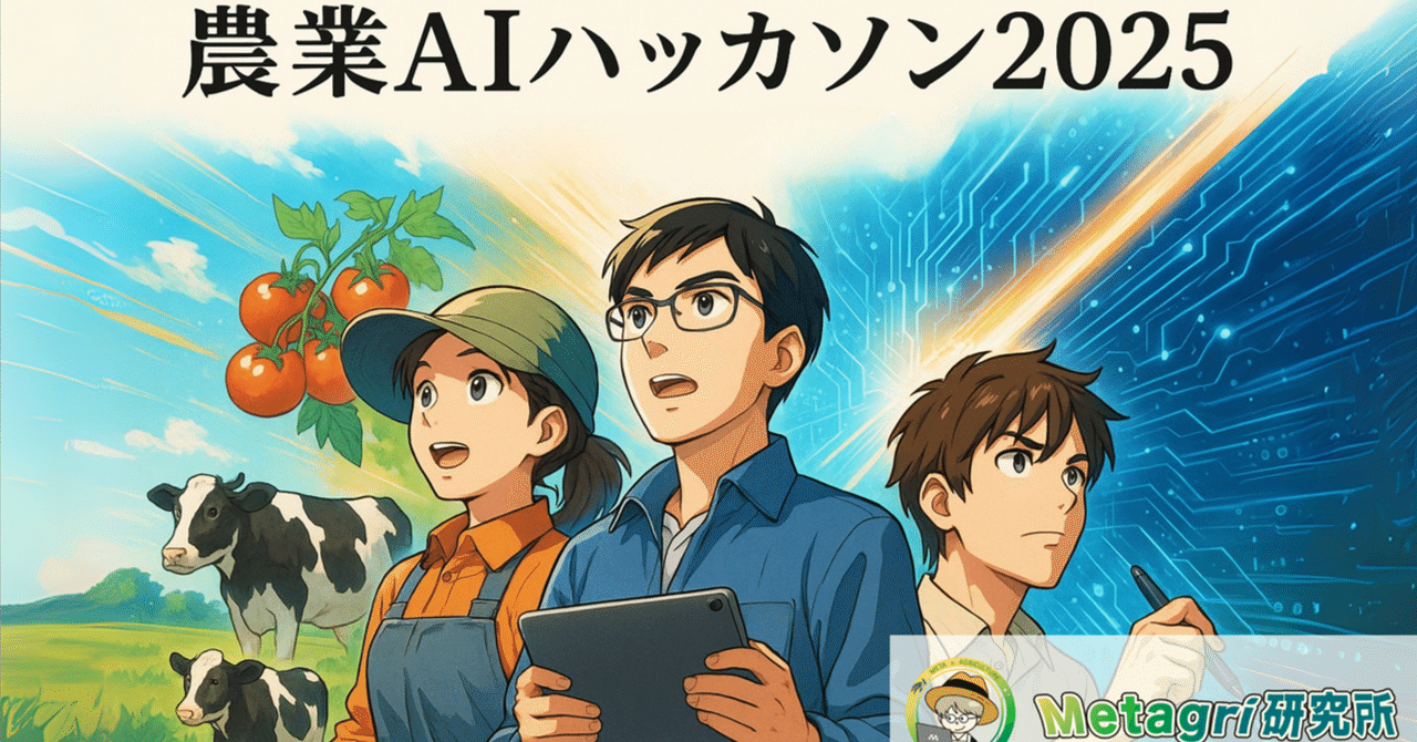 農業AIハッカソンに参加してみた！｜sagara