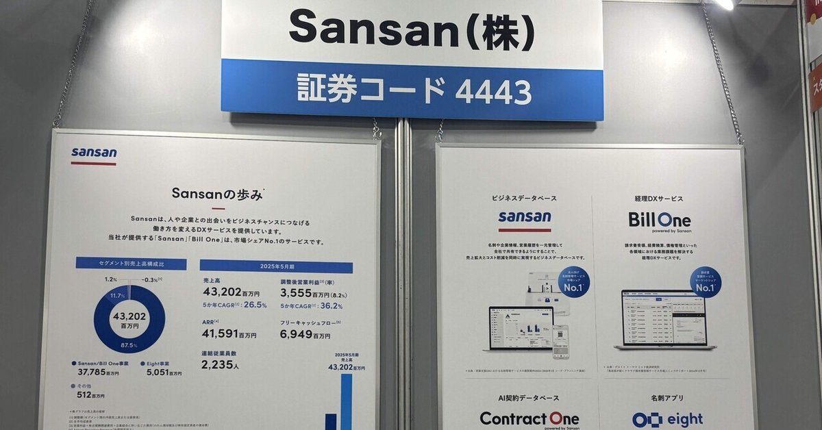 【注目銘柄】名刺アプリから始まる投資物語｜SansanとEightの未来を読み解く｜stea
