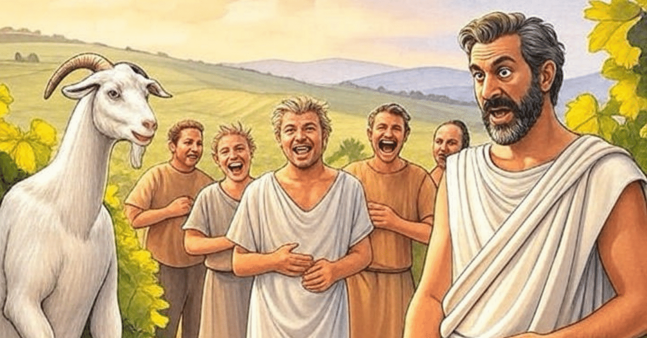 AI君と古代ローマ散策43、占い師ハルスぺクス｜harimako